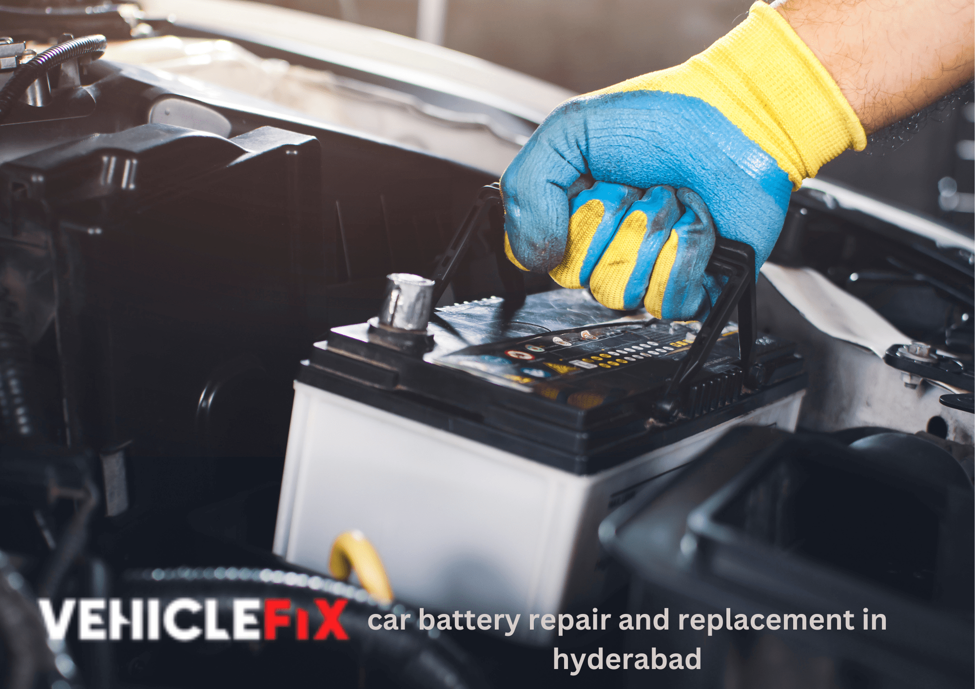 "Top Battery Repair & Replacements in Hyderabad-VehicleFix"
